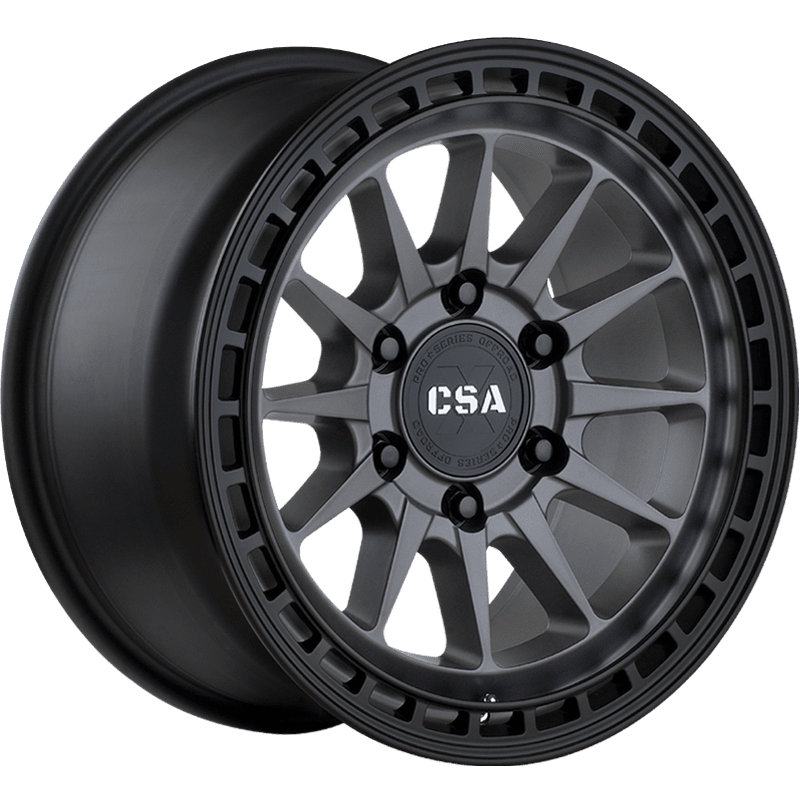 CSA Horizon CSA-X Satin Graphite Black Lip Wheel - 17" x 9" 6/139.7 35 ...
