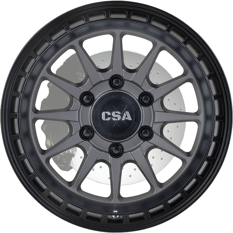 CSA Horizon CSA-X Satin Graphite Black Lip Wheel - 17" x 9" 6/139.7 35 – Tyres & More