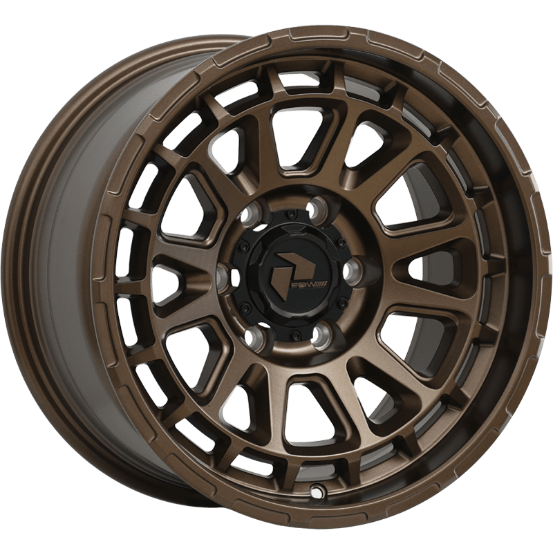 PDW BRUTAL Satin Bronze Wheel - 17" x 9" 6/139.7 12 – Tyres & More