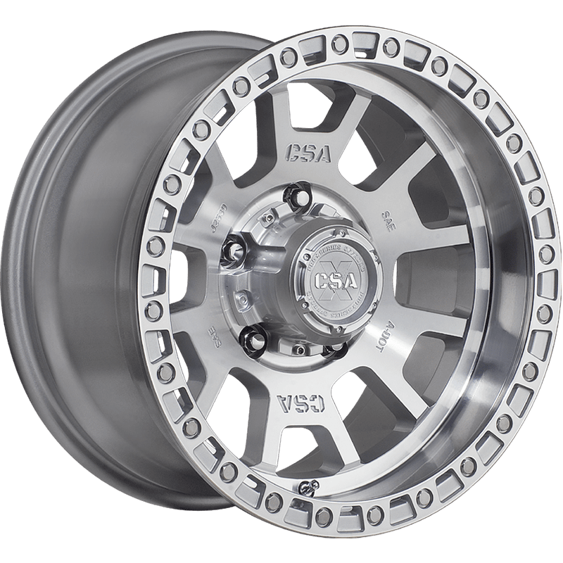 CSA Kinetic (Deep Dish) CSA-X Full Machined Wheel - 17" x 9" 6/139.7