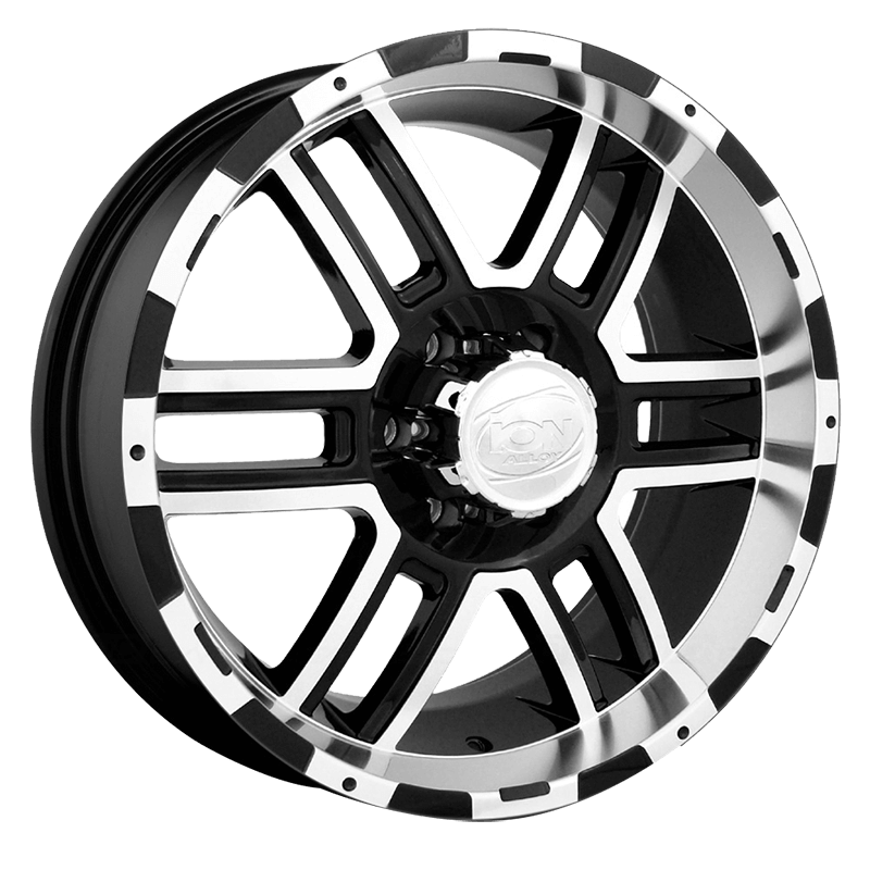 ION Wheels 179 Black Machined Wheel - 17" x 8" 5/127 10 – Tyres & More