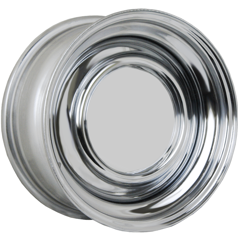 Dynamic Steel SMOOTHIE CHROME Wheel - 15" x 8" 5/127 -12