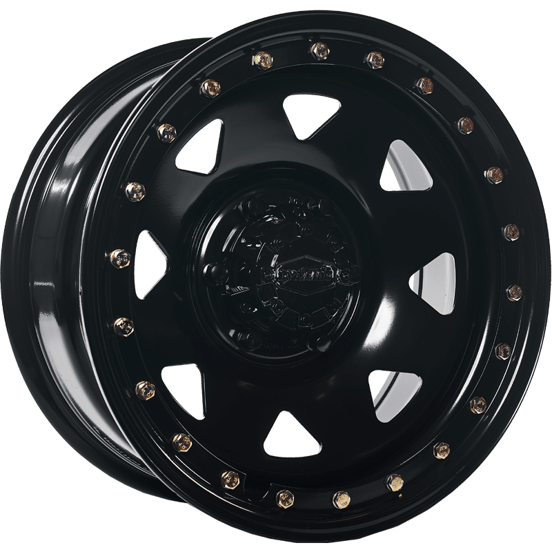 Dynamic Steel Imitation Beadlock Sunraysia Satin Black Powder Coated W