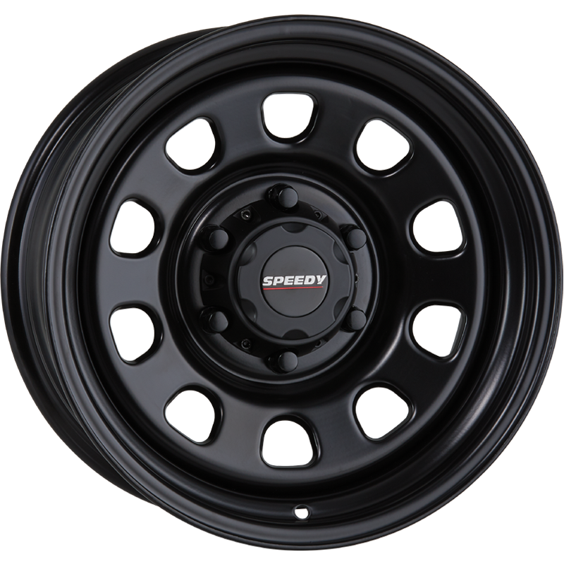 Speedy Wheels SWAMP RAT SATIN BLACK Wheel - 16" x 8" 6/139.7 -24