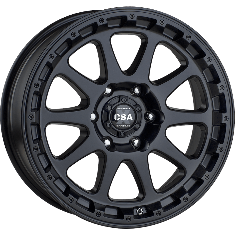 CSA Recoil CSA-X Satin Black Wheel - 18" x 8.5" 6/139.7 10