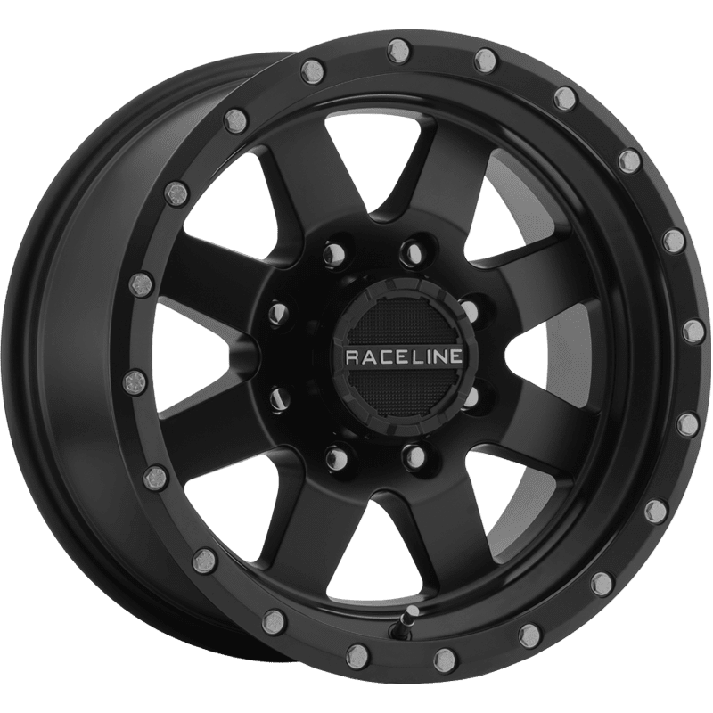 Raceline Defender Black Wheel - 17" x 9" 6/139.7 0 – Tyres & More
