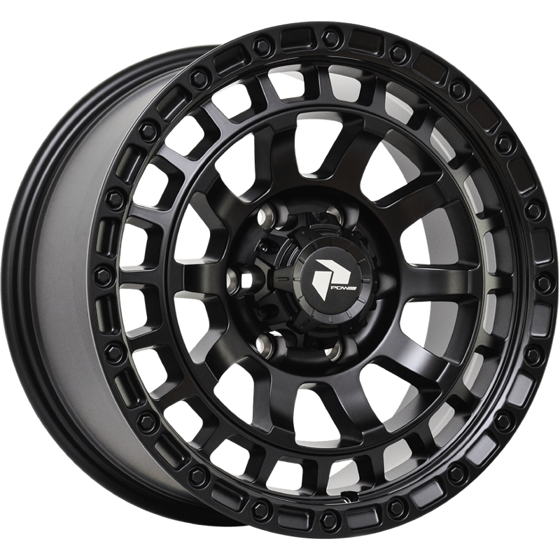 PDW STRYKER Tough Black Wheel - 17" x 8.5" 6/139.7 20