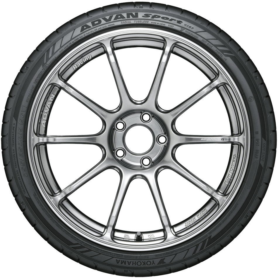 Yokohama ADVAN Sport V107 Tyre - 245/50R19 105W