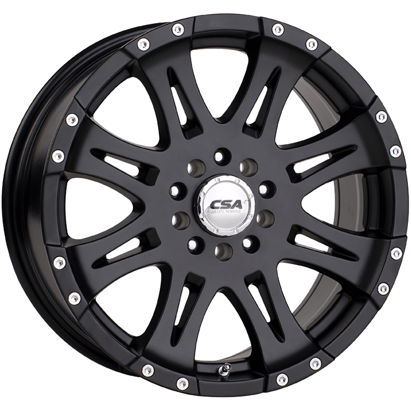 CSA Raptor Small Cap Satin Black Wheel - 16" x 8" 5/114.3 35